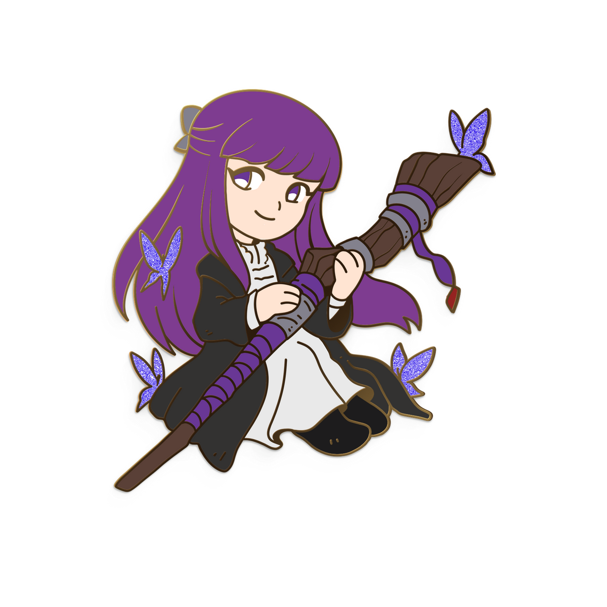 Frieren & Fern | Beyond Journey's End | enamel pin [preorder ...