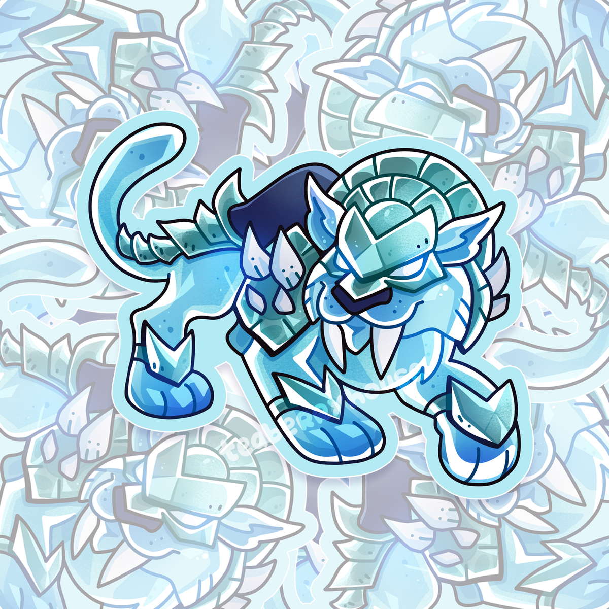 Swift Spectral Tiger | Mount | Vinyl Sticker – TeaberryHouse