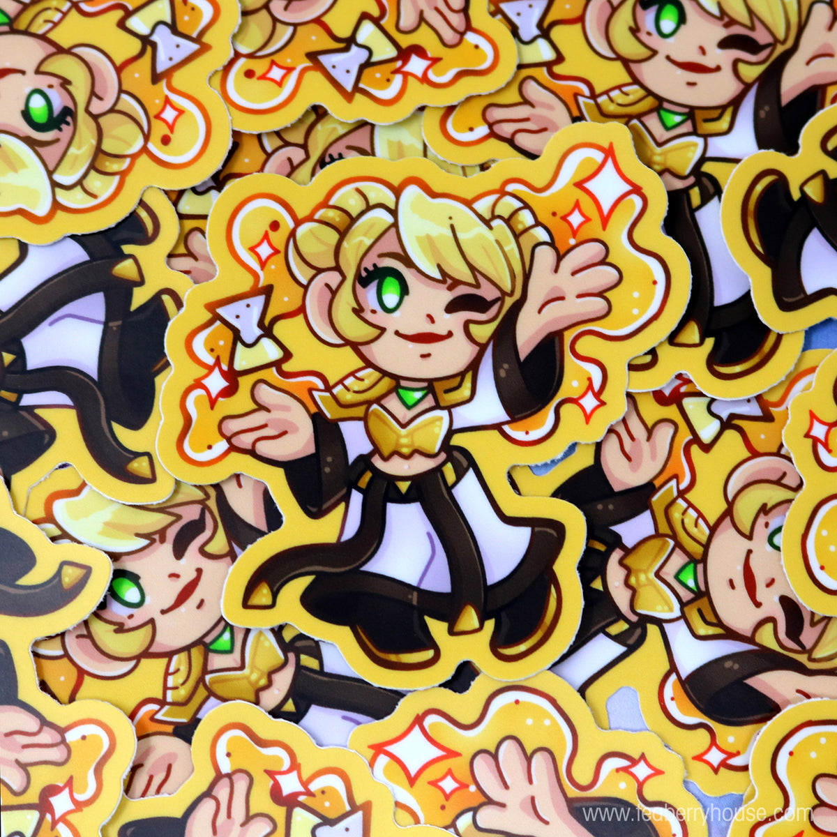 Timewalker Chromie Vinyl Sticker – TeaberryHouse