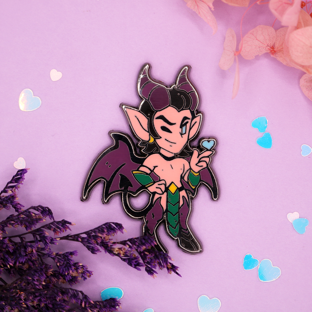 Incubus | Warlock Demon | enamel pin – TeaberryHouse