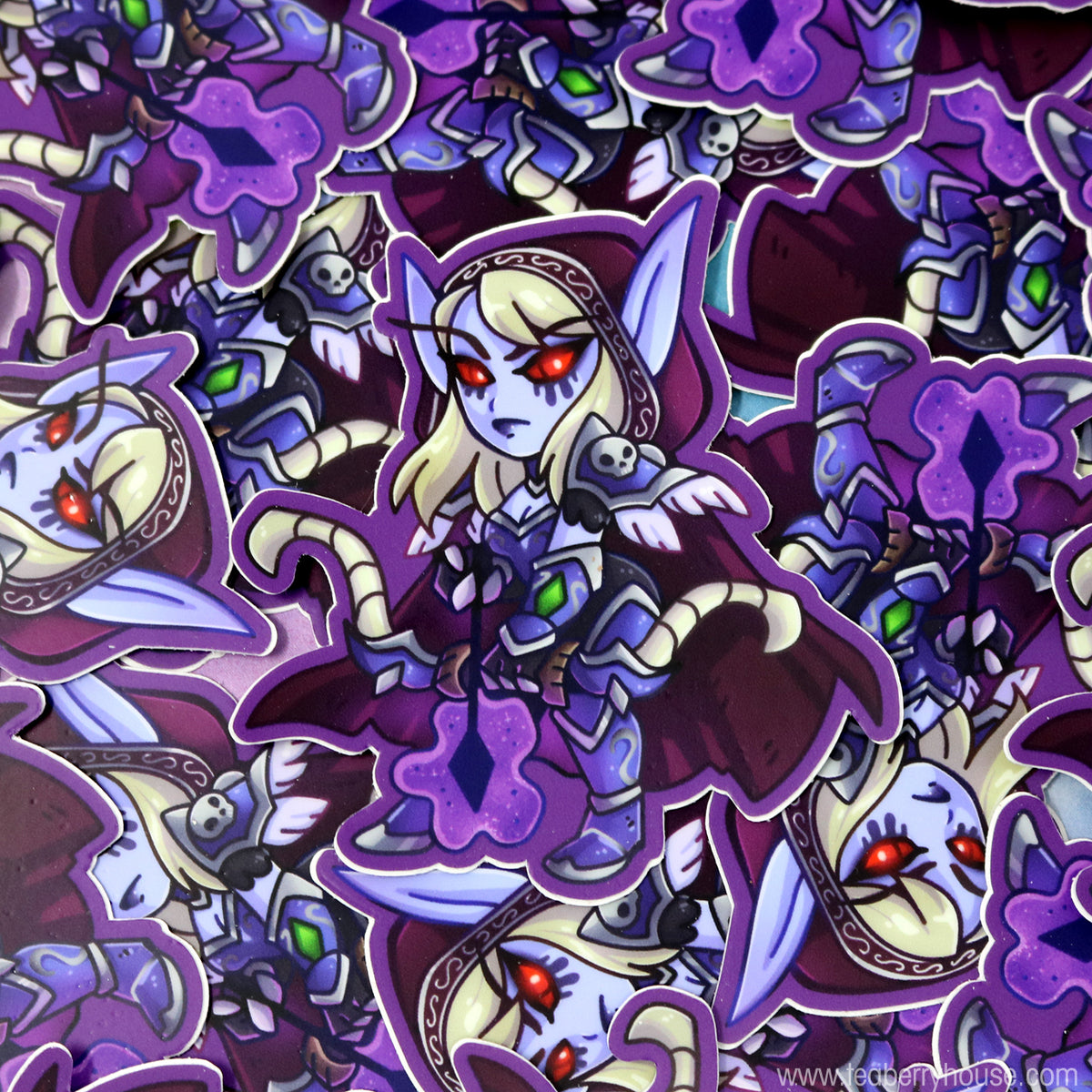 Banshee Queen Sylvanas Vinyl Sticker – TeaberryHouse